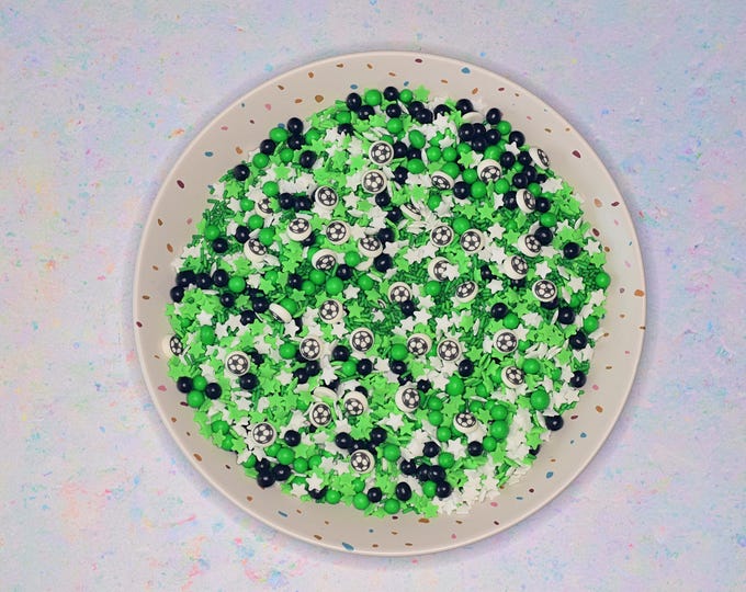 Goal Getter Sprinkle Mix: Football Cake Topper, Father's Day Sprinkles ...