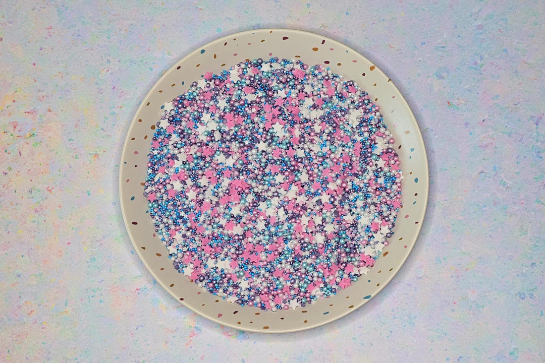 Mermaid Magic Sprinkle Mix: Pink, Purple, Blue Cake Decor - Etsy