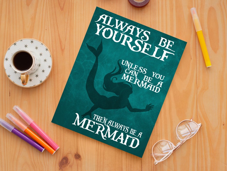 Mermaid Notebook Always Be A Mermaid Dream Diary Journal - Etsy