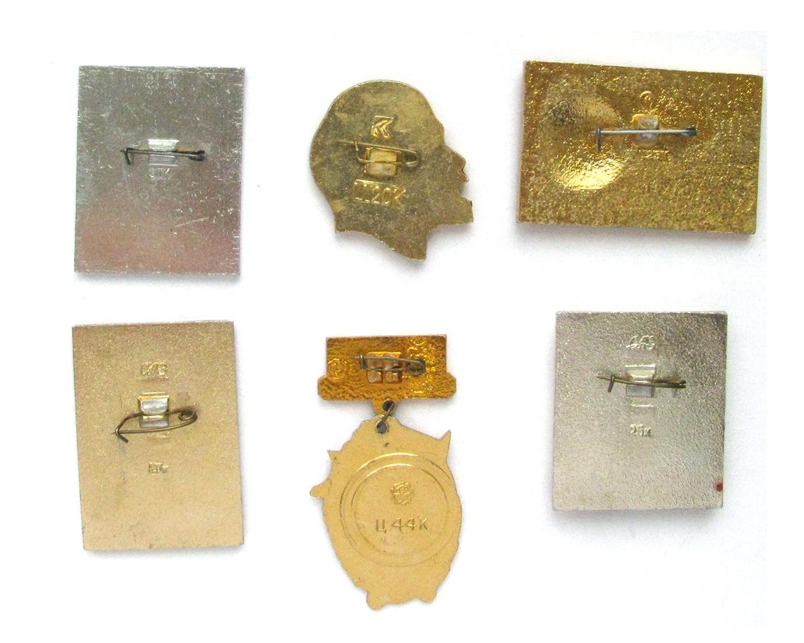 Soviet Badges, Pick Up, Set, Communism, October Revolution, 1917 ...