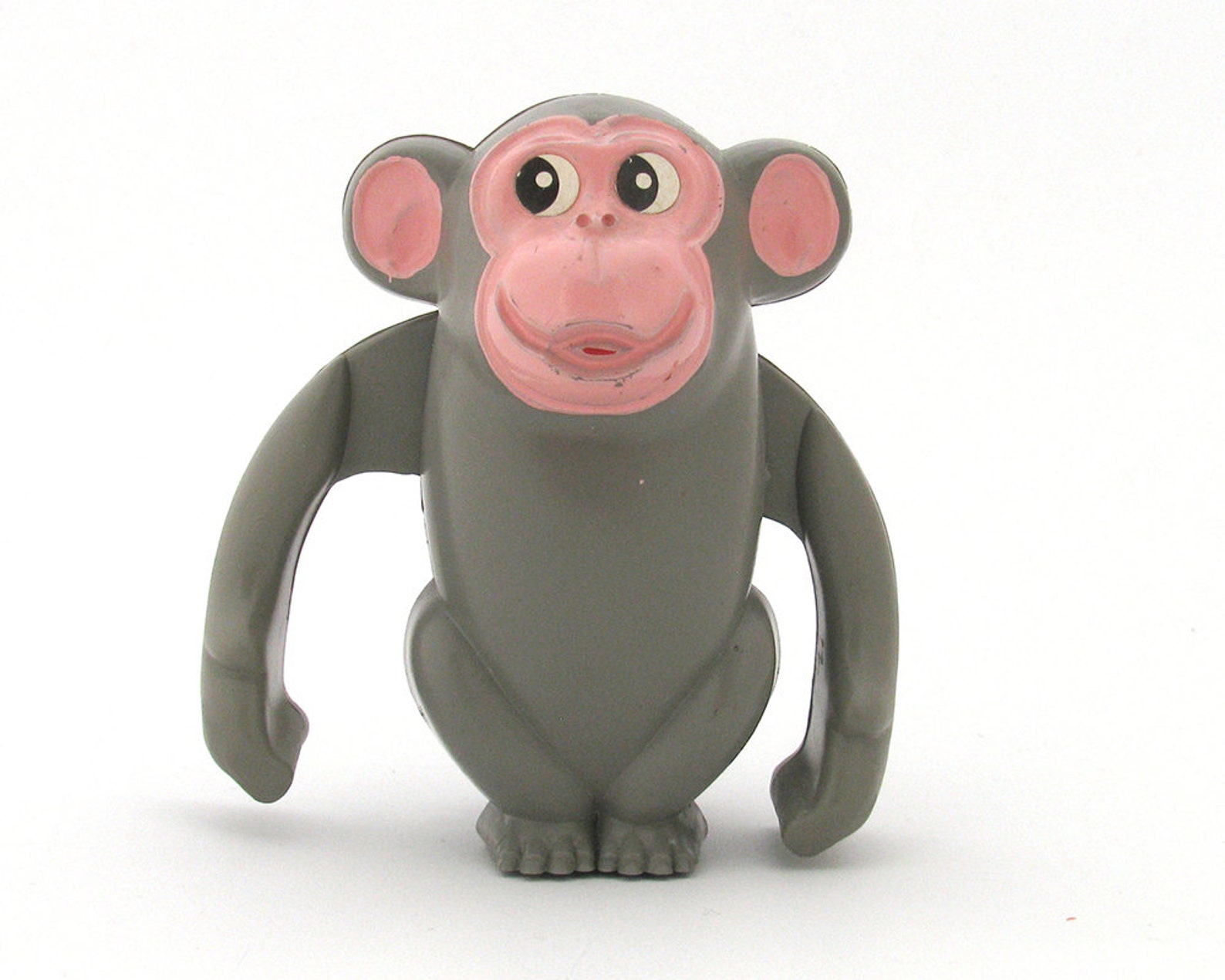 Mechanical Wind-up Monkey Vintage Soviet Plastic Toy Funny | Etsy