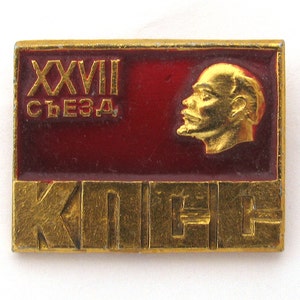 Soviet Badges, Pick Up, Set, Communism, Constitution Day, Vintage ...