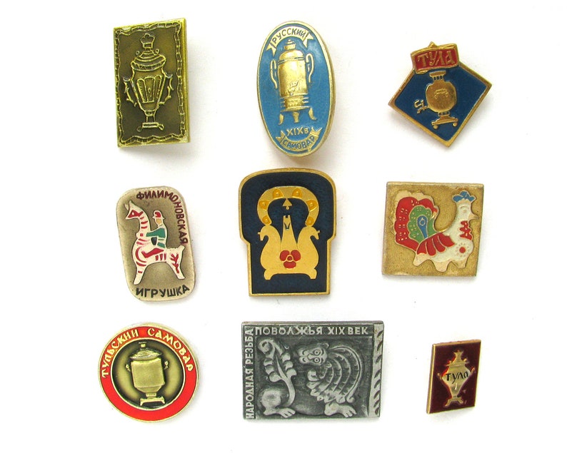 Folk Art Pins, Badge, Pick From Set, Toy, Vintage Collectible Badge ...