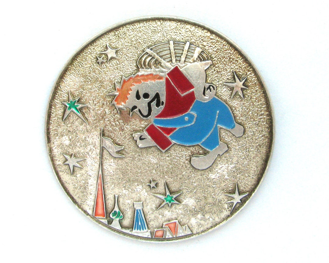 Personaje de dibujos animados Karlsson Pin Insignia de - Etsy México