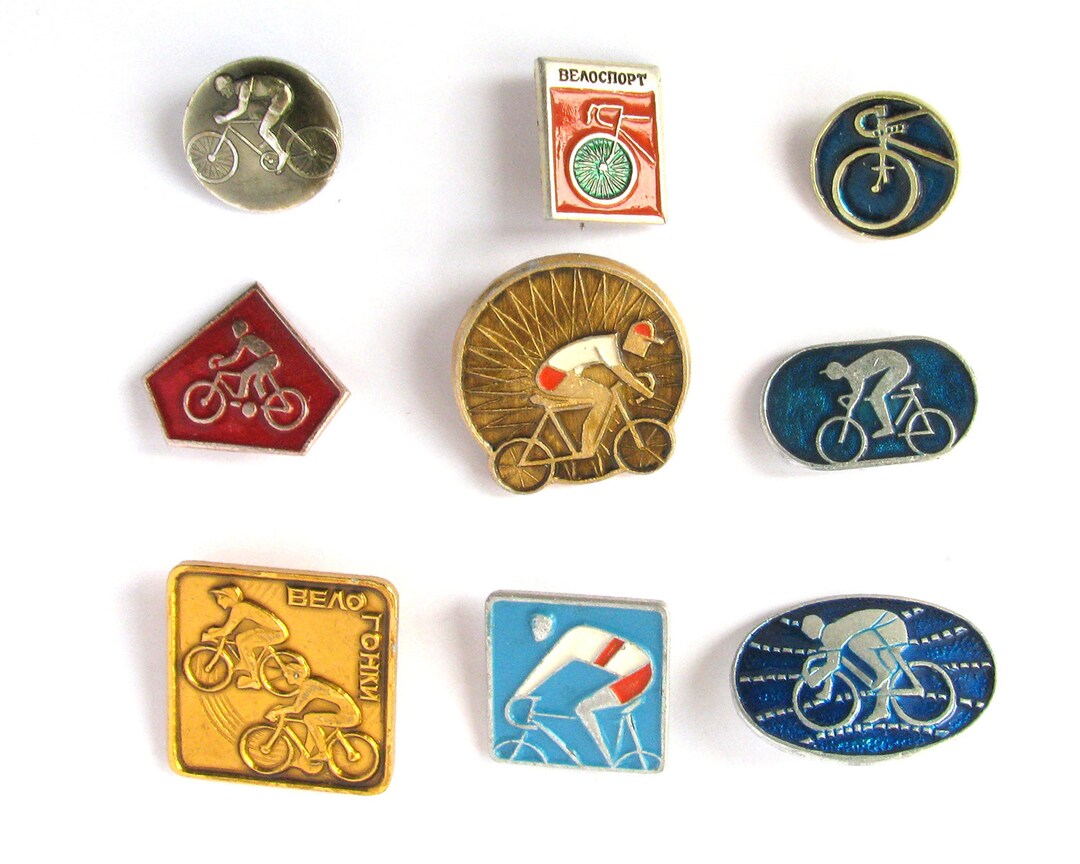 Cycling Pins, Sport Pins, Pick From Set, Soviet Badge, Kind of Sport ...