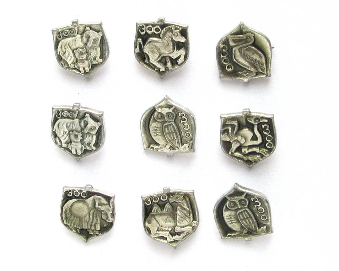 Animal Pins, Soviet Badges, Pick From Set, Owl, Ostrich, Zoo, Fauna ...