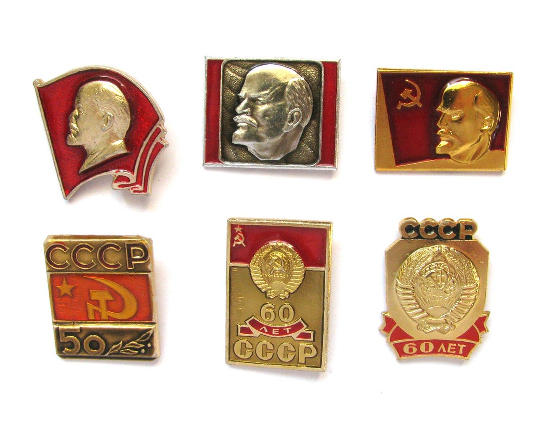 Soviet Badges, Pick From Set, October Revolution, 1917, Party ...