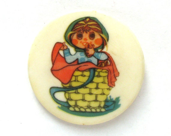 Masha and the Bear Pin Russian Folk Tale Character Vintage | Etsy