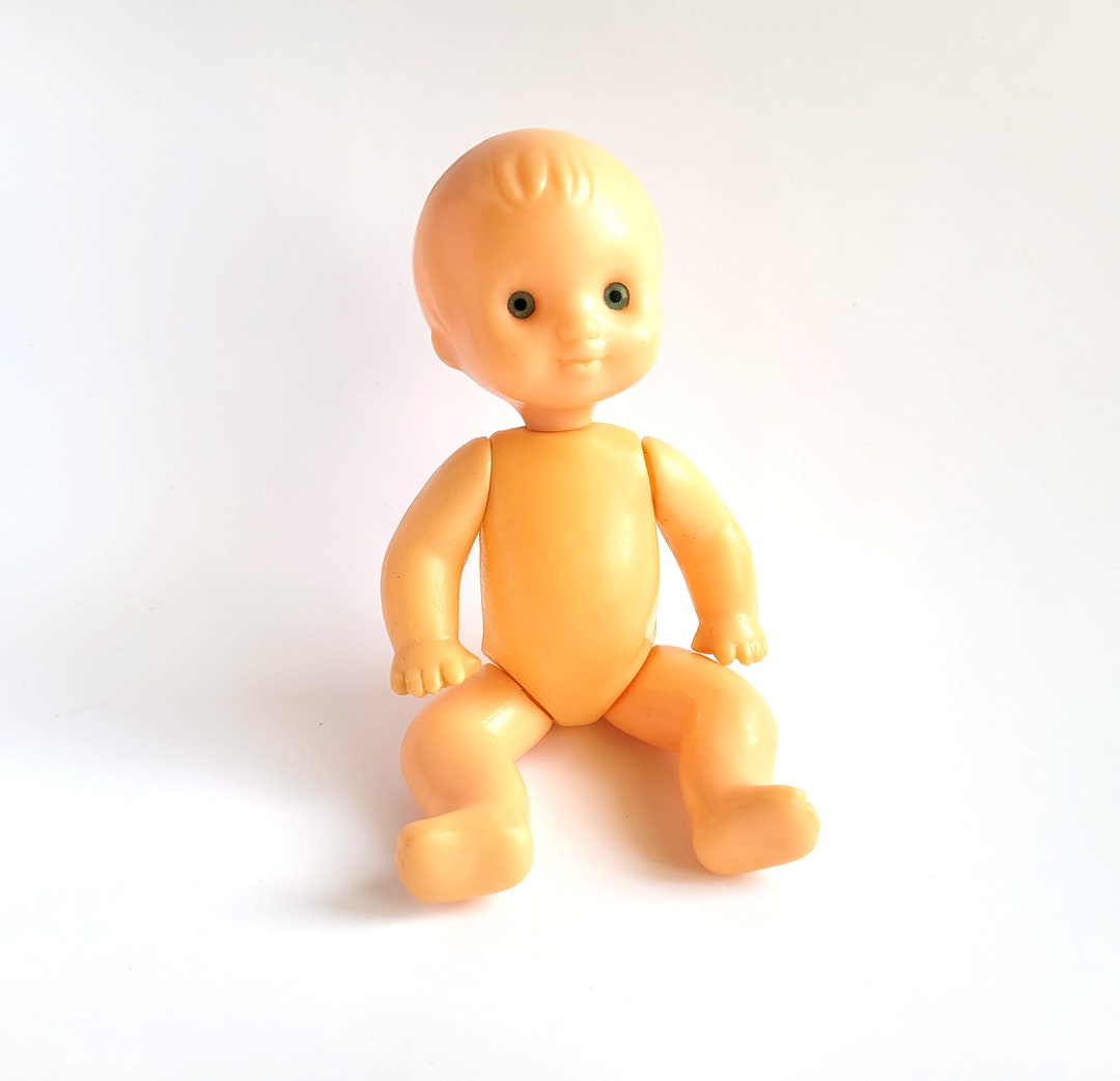 Baby Doll, Doll, Soviet Vintage Plastic Toy, Nursery Decor, Girl, Made ...