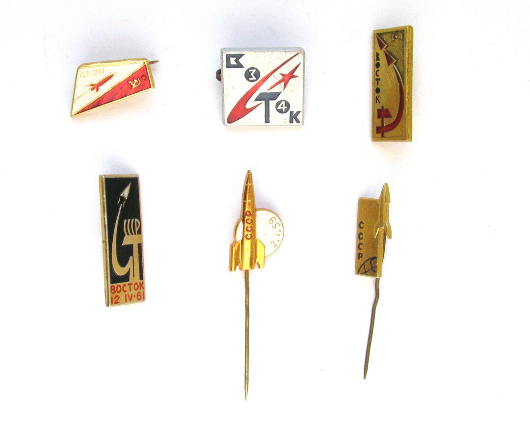 Soviet Space Pins, Badges, Pick Your Pin, Cosmos, Rare Vintage ...