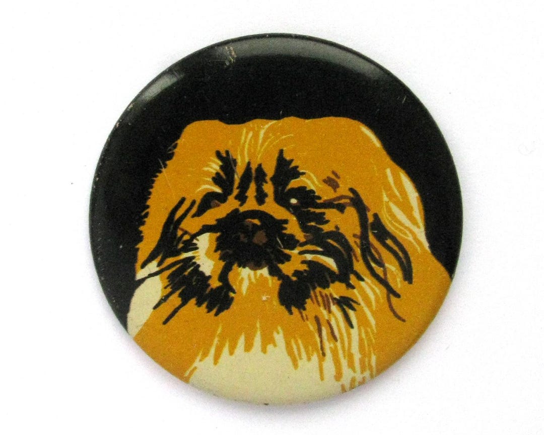 Japanese Chin Pin, Dog Pin, Soviet Pin, Pet, Animal, Breed, Vintage ...