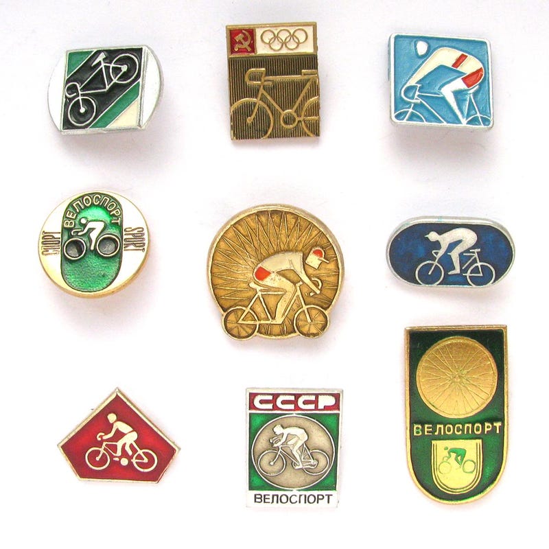 Bicycle Pin - Etsy