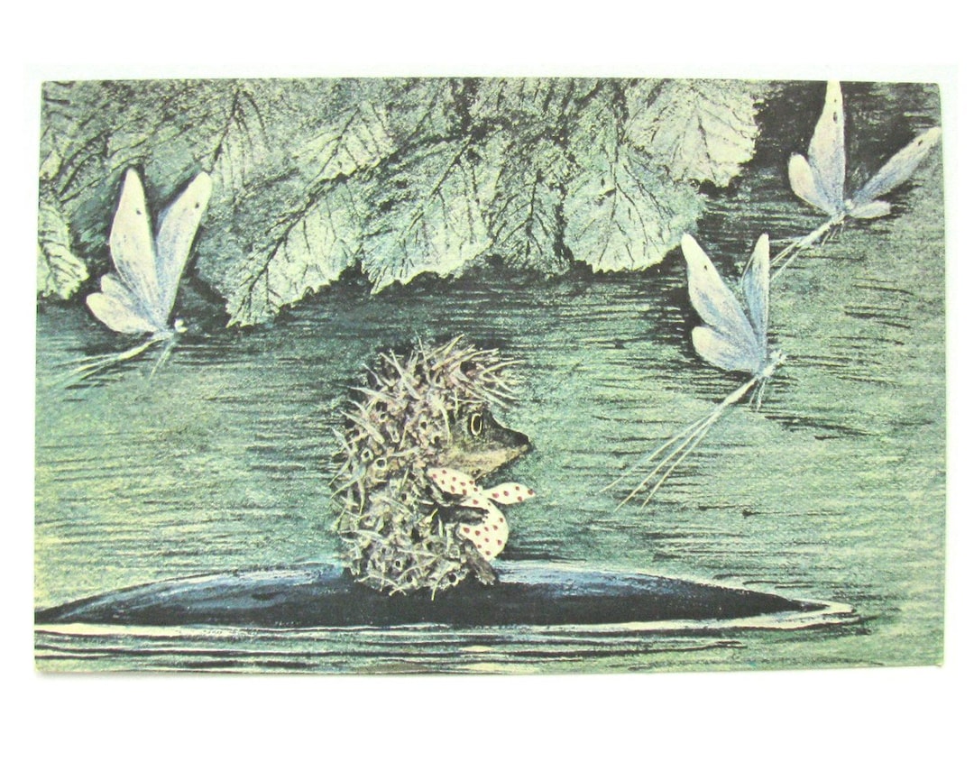 Hedgehog in the Fog, Rare Postcard, Soviet Cartoon, Animal, Soviet ...