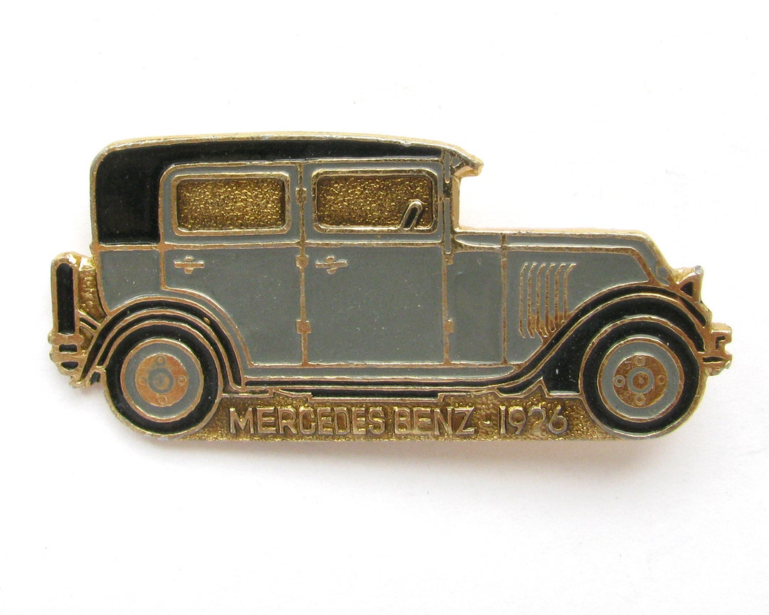 Retro Automobil-Pin, Auto-Pin, Mersedes Benz, 1926, Vintage-Sammler ...