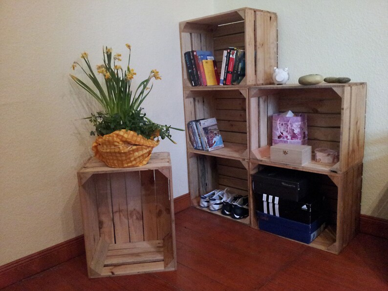 Beautiful old apple box with imprint 'Rudolf von | Etsy