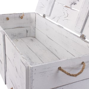 Wooden Chest With Lid 2 Drawers & Cords 85.5x42x43.5 Cm - Etsy