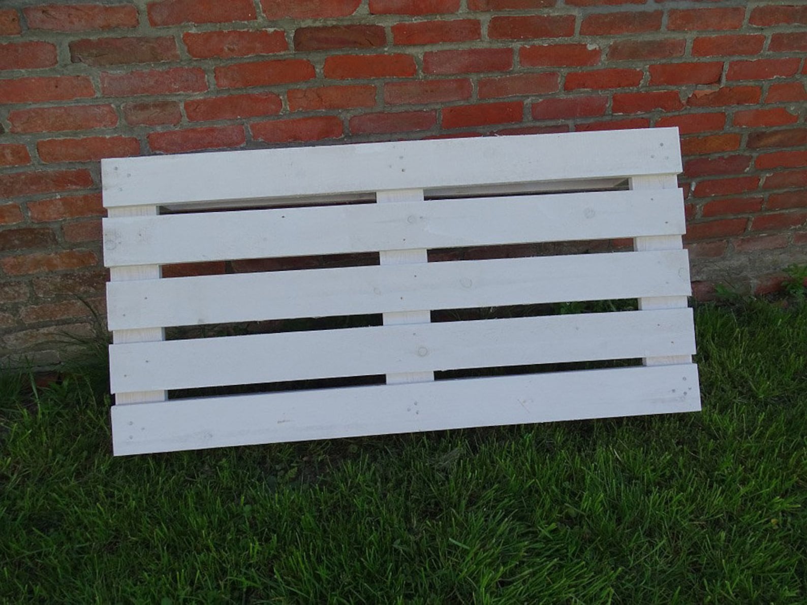 White Wooden Pallet New 120x60x125 Cm Wooden Pallet | Etsy