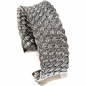 Byzantine Bracelet Sterling Silver Byzantine Chain Bracelet Interwoven ...