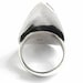 Teardrop Ring 925 Sterling Silver Adjustable Large Teardrop - Etsy
