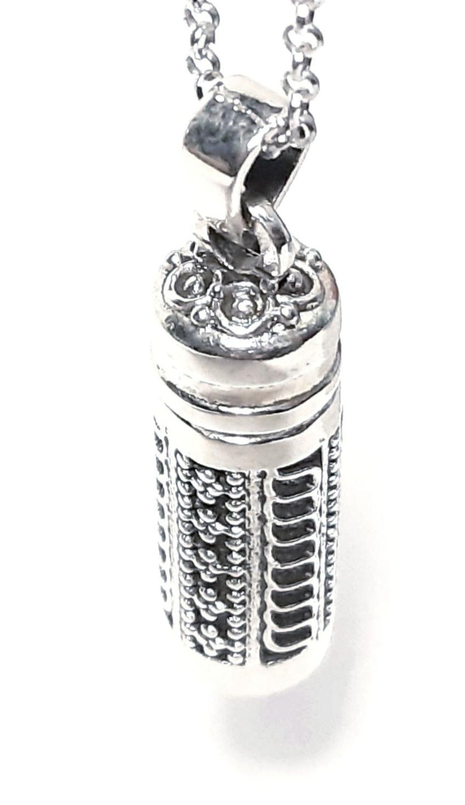 Bullet Locket 925 Sterling Silver Bullet Pendant Bullet Necklace Bullet ...