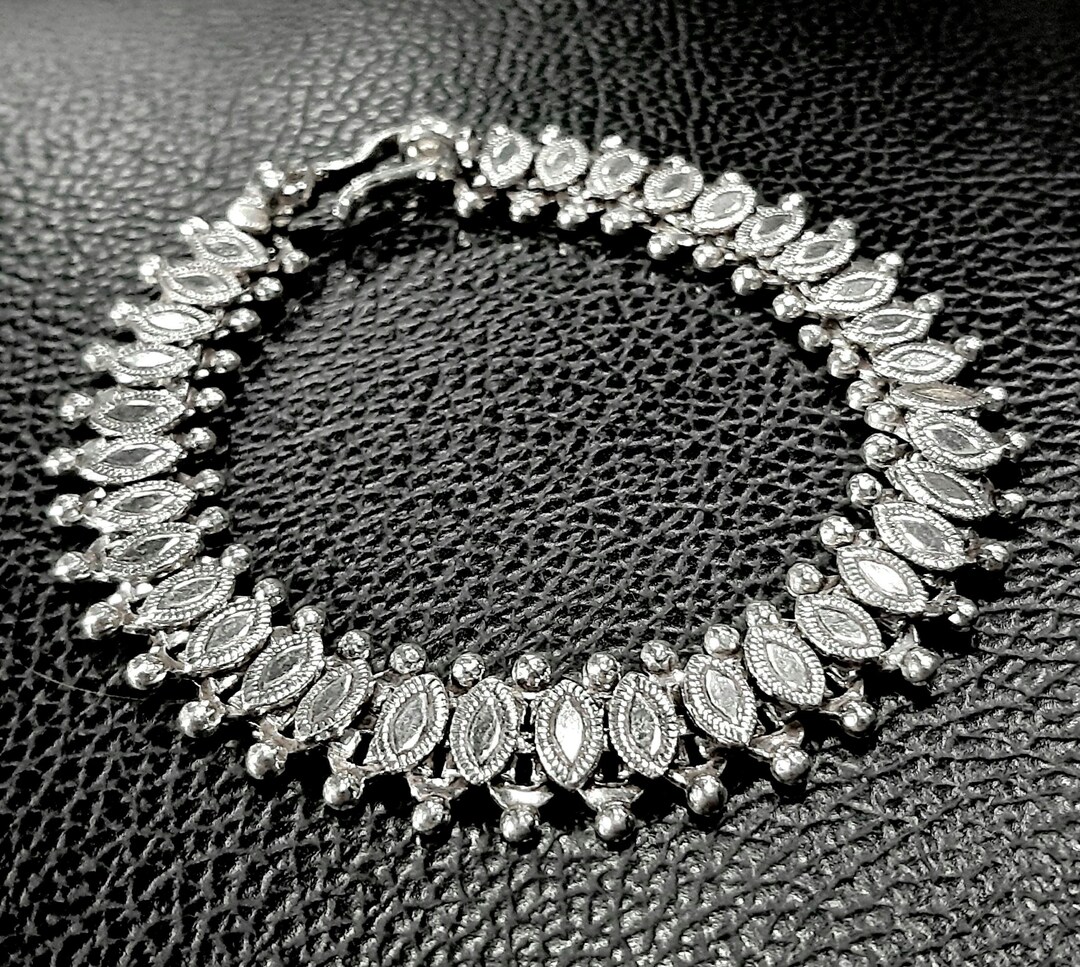 Byzantine Chain Bracelet Sterling Silver Byzantine Bracelet Interwoven ...