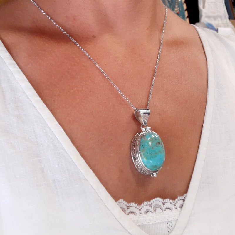 Turquoise Lockets - Etsy