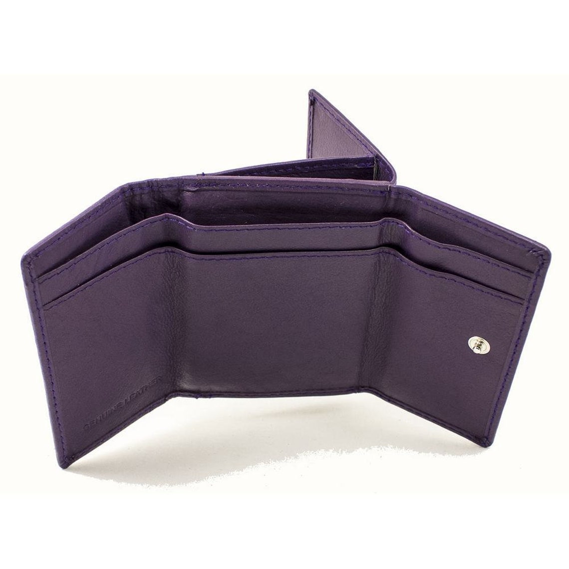 Purple Wallet Leather Wallet Ladies Purse Small Ladies Wallet - Etsy UK