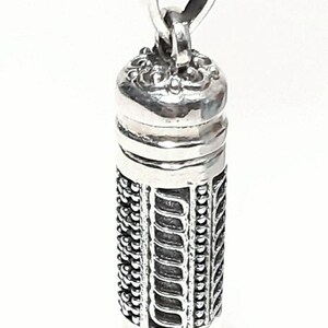 Bullet Locket 925 Sterling Silver Bullet Pendant Bullet Necklace Bullet ...