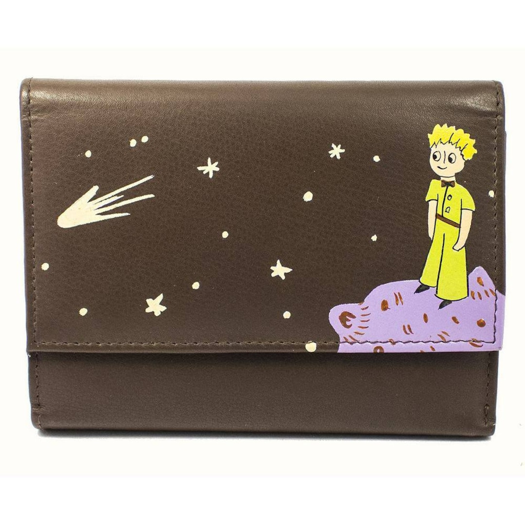 Le Petit Prince Wallet the Little Prince Big Leather Wallet Genuine ...