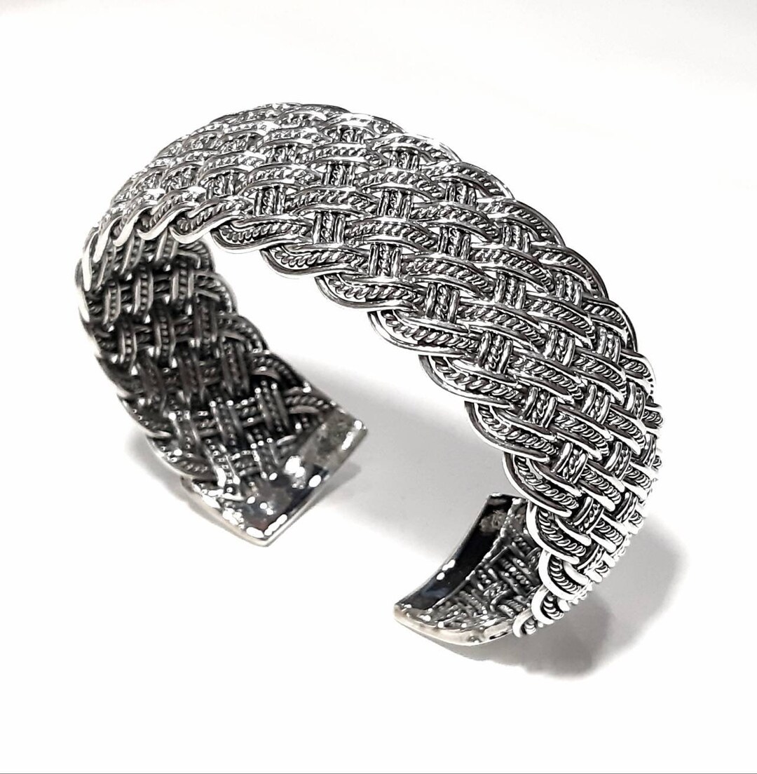 Byzantine Bracelet Sterling Silver Byzantine Chain Bracelet - Etsy