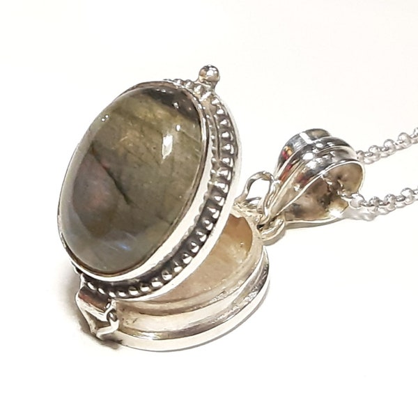 Stone Locket - Etsy