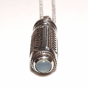 Bullet Locket 925 Sterling Silver Bullet Pendant Bullet Necklace Bullet ...