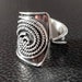 Spiral Ring Sterling Silver Infinity Ring Waves Ring Adjustable Greek ...