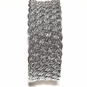Byzantine Bracelet Sterling Silver Byzantine Chain Bracelet Interwoven ...