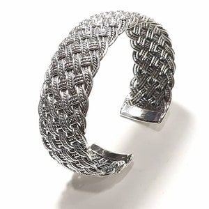 Byzantine Bracelet Sterling Silver Byzantine Chain Bracelet Interwoven ...