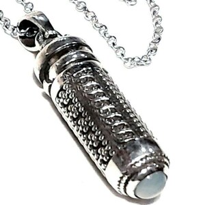 Bullet Locket 925 Sterling Silver Bullet Pendant Bullet Necklace Bullet ...