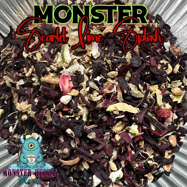 Monster Herbal Blends Tea Sampler Set! 9 Different and Totally Unique ...