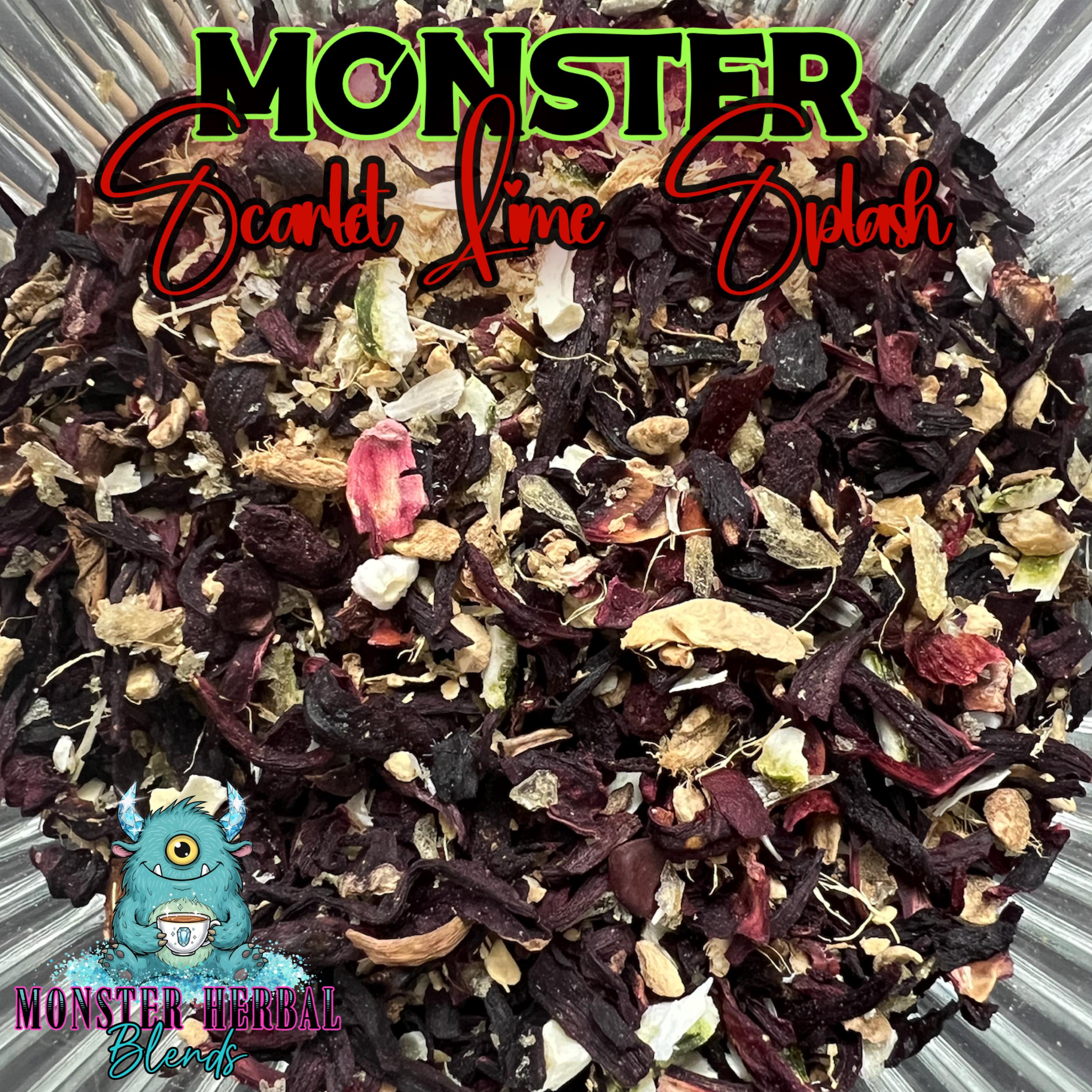 Monster Herbal Blends Tea Sampler Set! 9 Different and Totally Unique ...