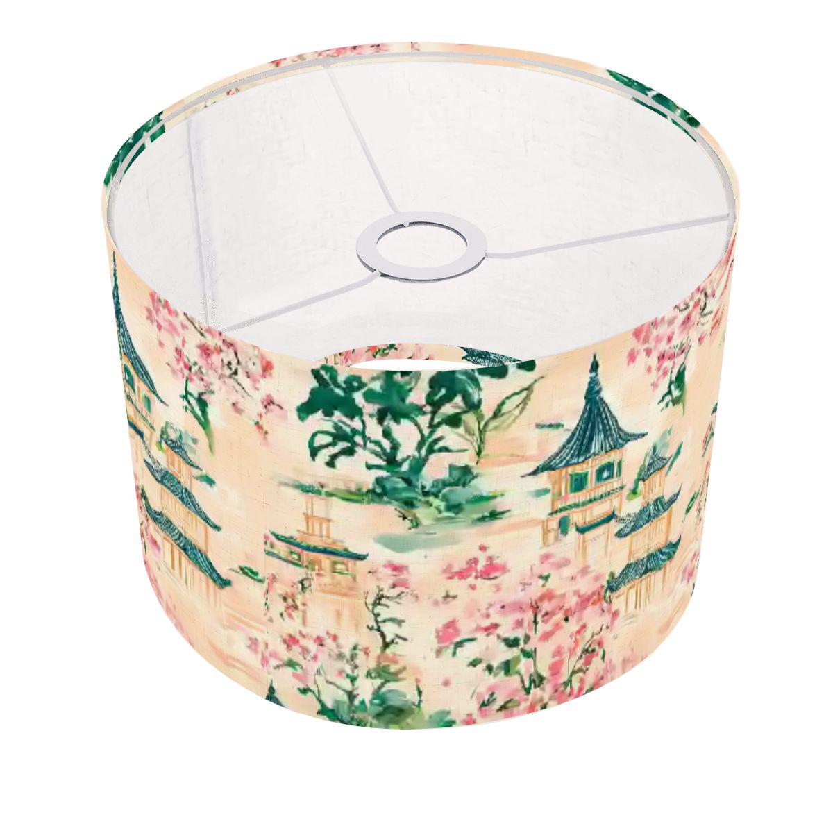 Chinoiserie Pagoda Lamp Shade, Asian Accent Interior Light Shade ...