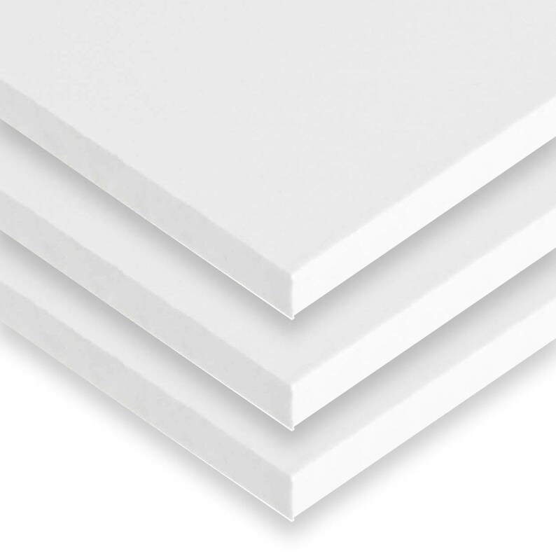 1/4" (6 Mm) White PVC Expanded Plastic Sheet, Crafts, Signs, Displays ...