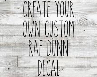 Rae Dunn Inspired | Etsy