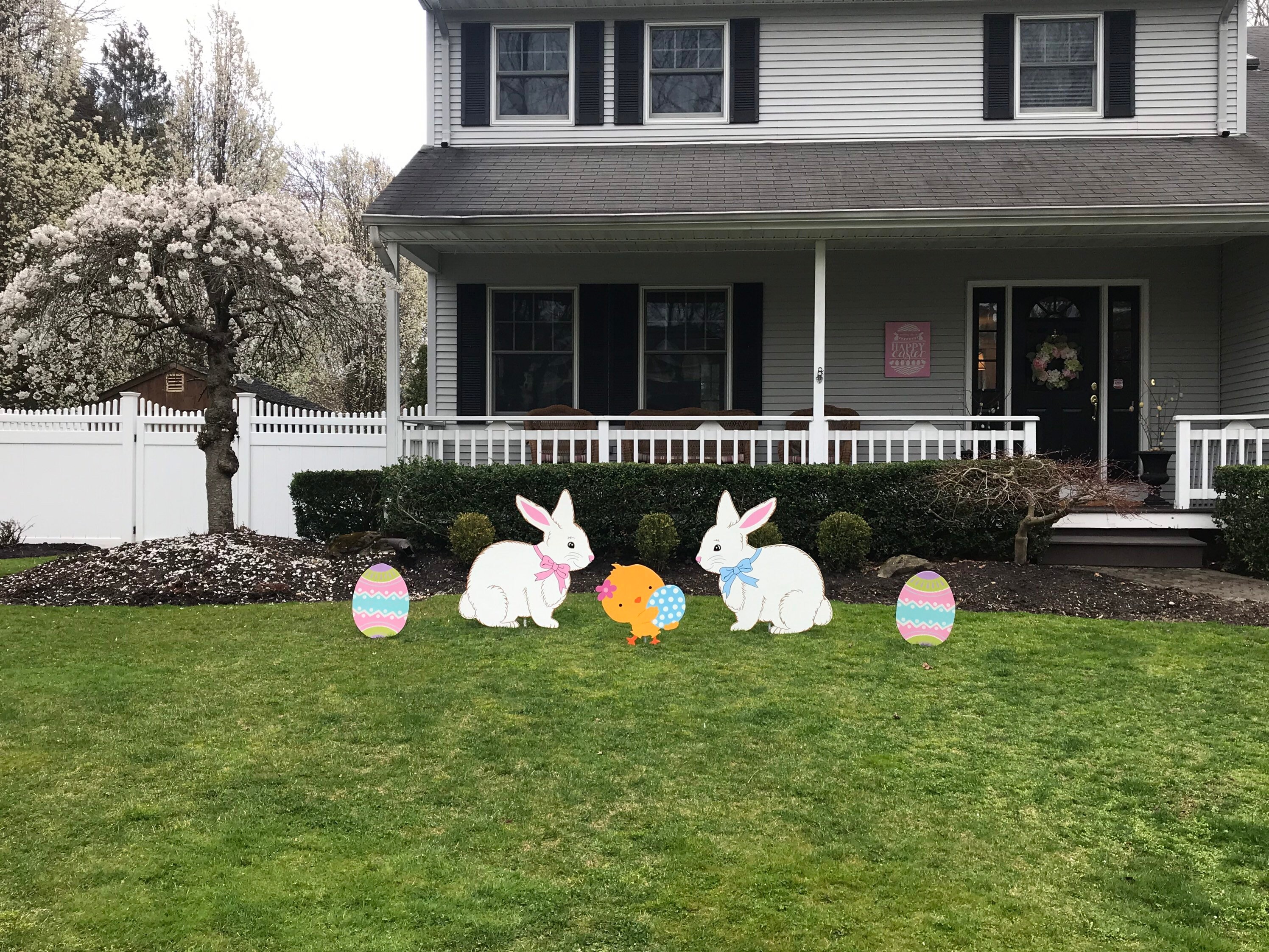 Easter Decoration Outdoor Yard Art - Etsy
