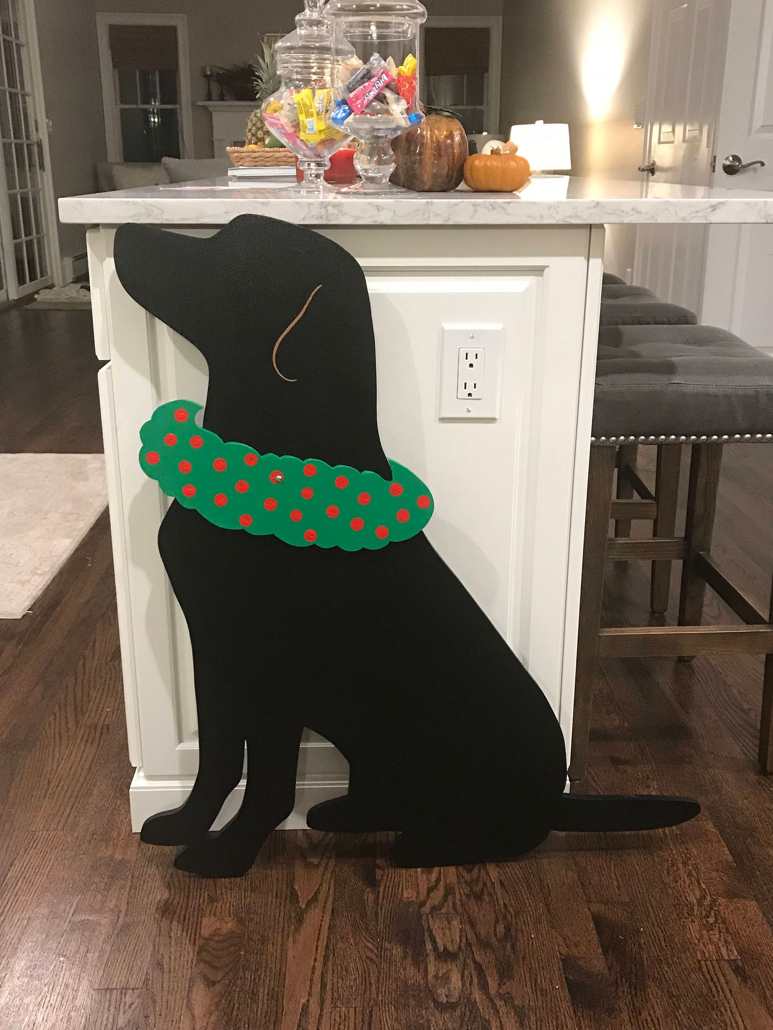 Labrador Retreiver Christmas Outdoor Wood Lawn Decoration - Etsy