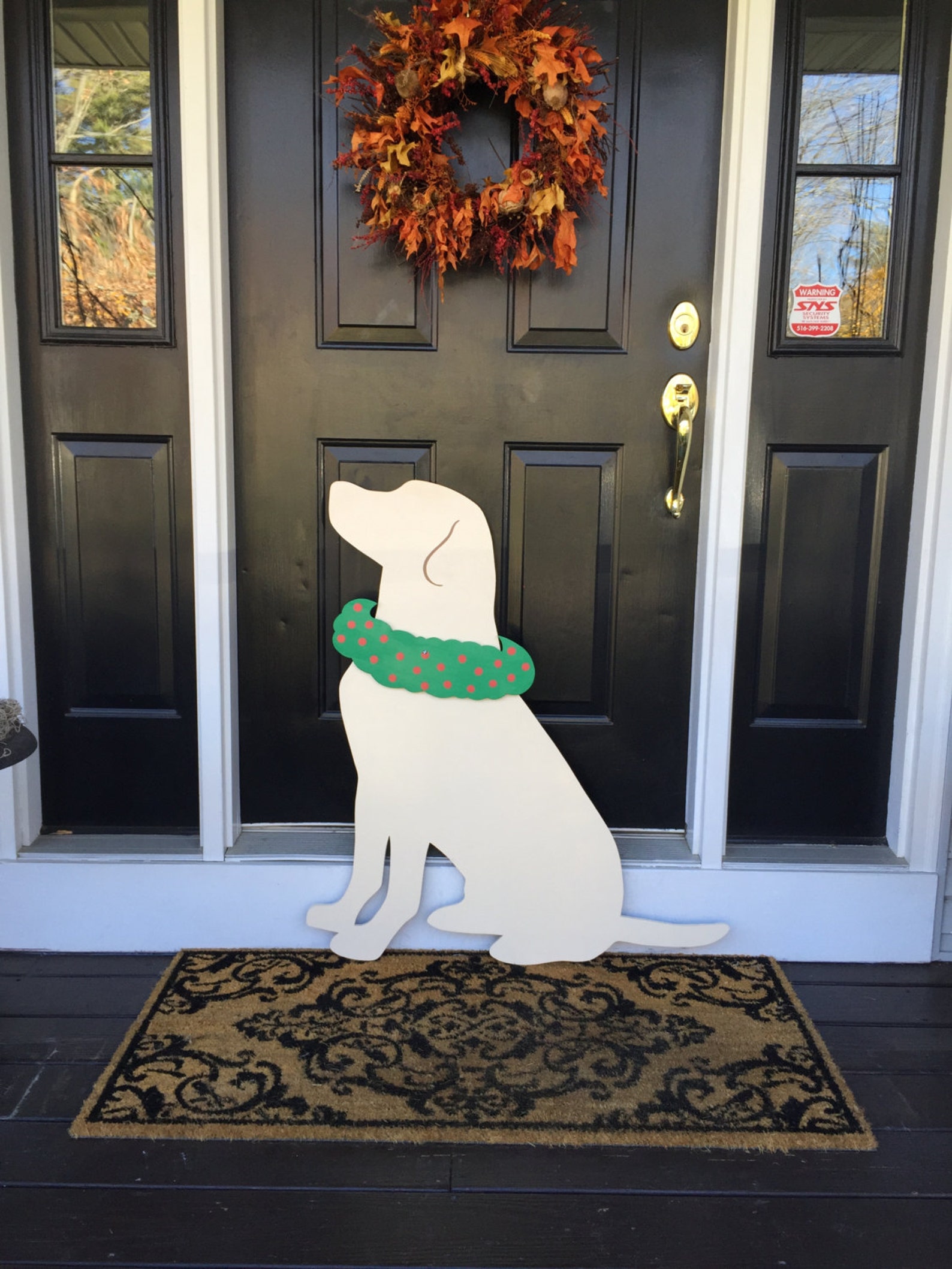 Labrador Retreiver Christmas Outdoor Wood Lawn Decoration - Etsy