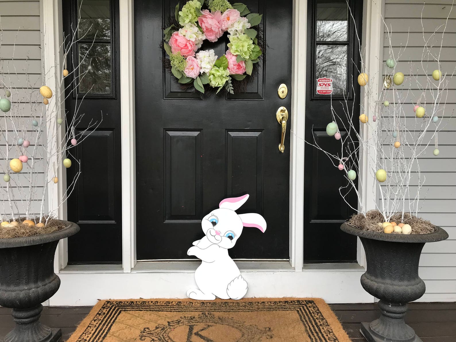 Easter Bunny Outdoor Lawn Decor - Etsy