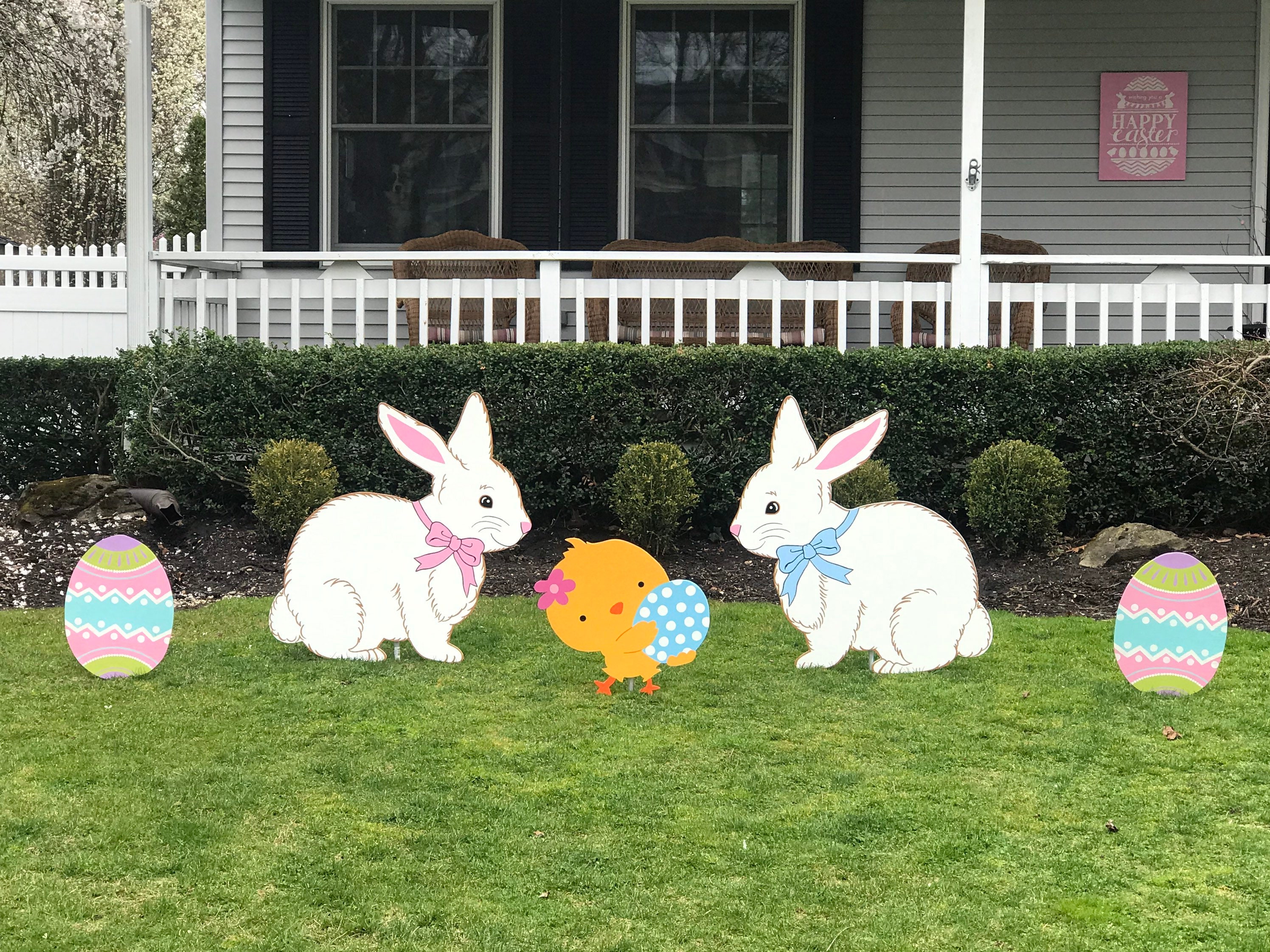 Easter Decoration Outdoor Yard Art - Etsy