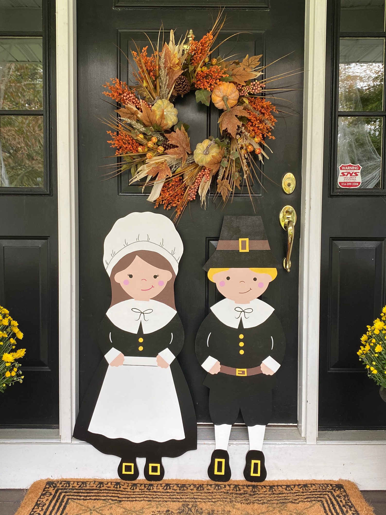 Pilgrim Outdoor Wood Lawn Decoration - Etsy