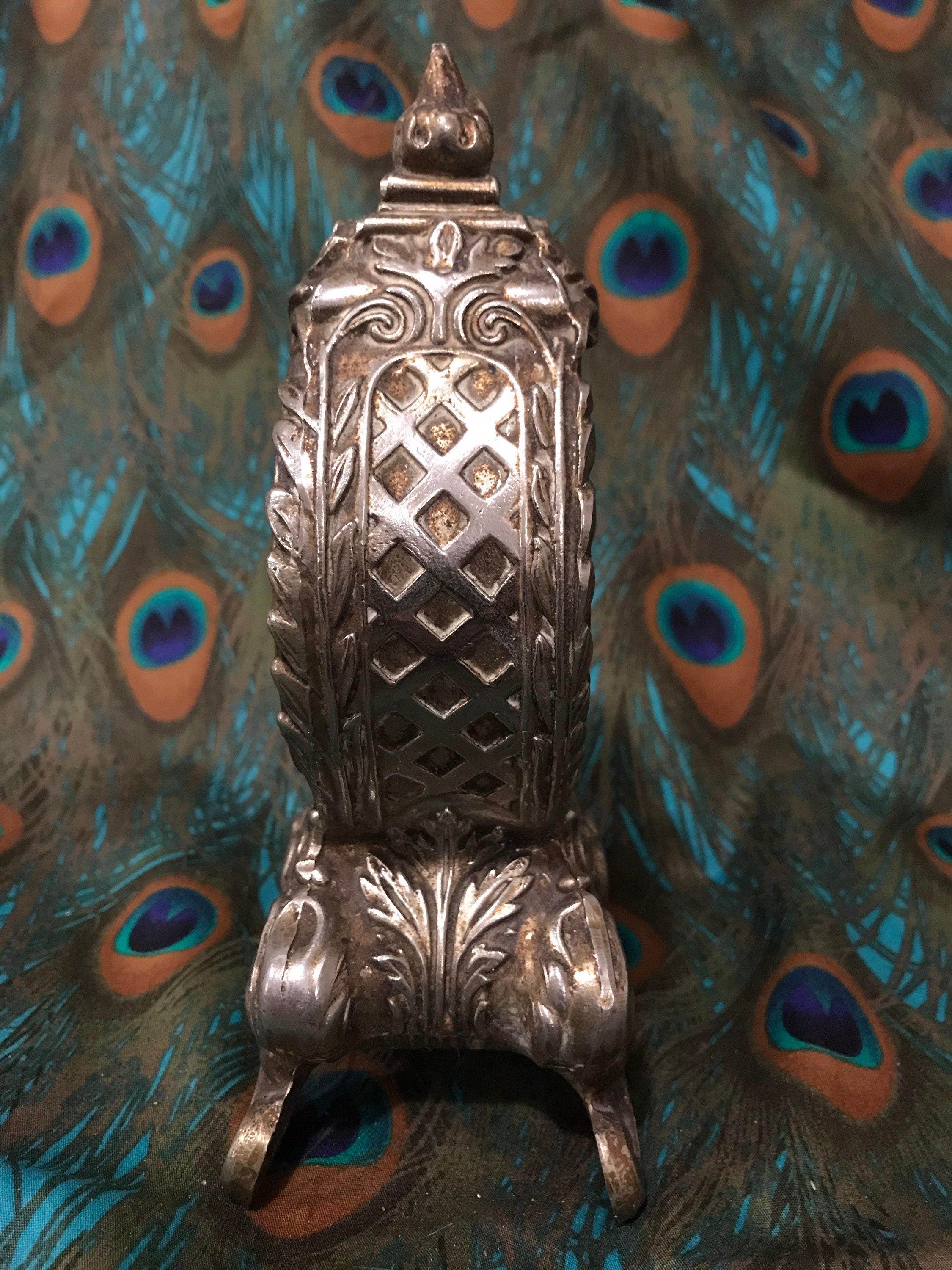 Antique Clock Mantel Display Gilt Gold Decorative Splendex Roman ...