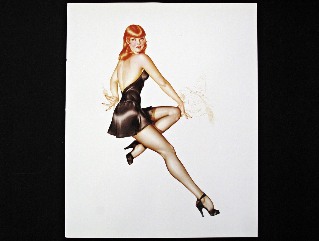 Alberto Vargas Pin Up Illustration Book Plate Vintage Book Print