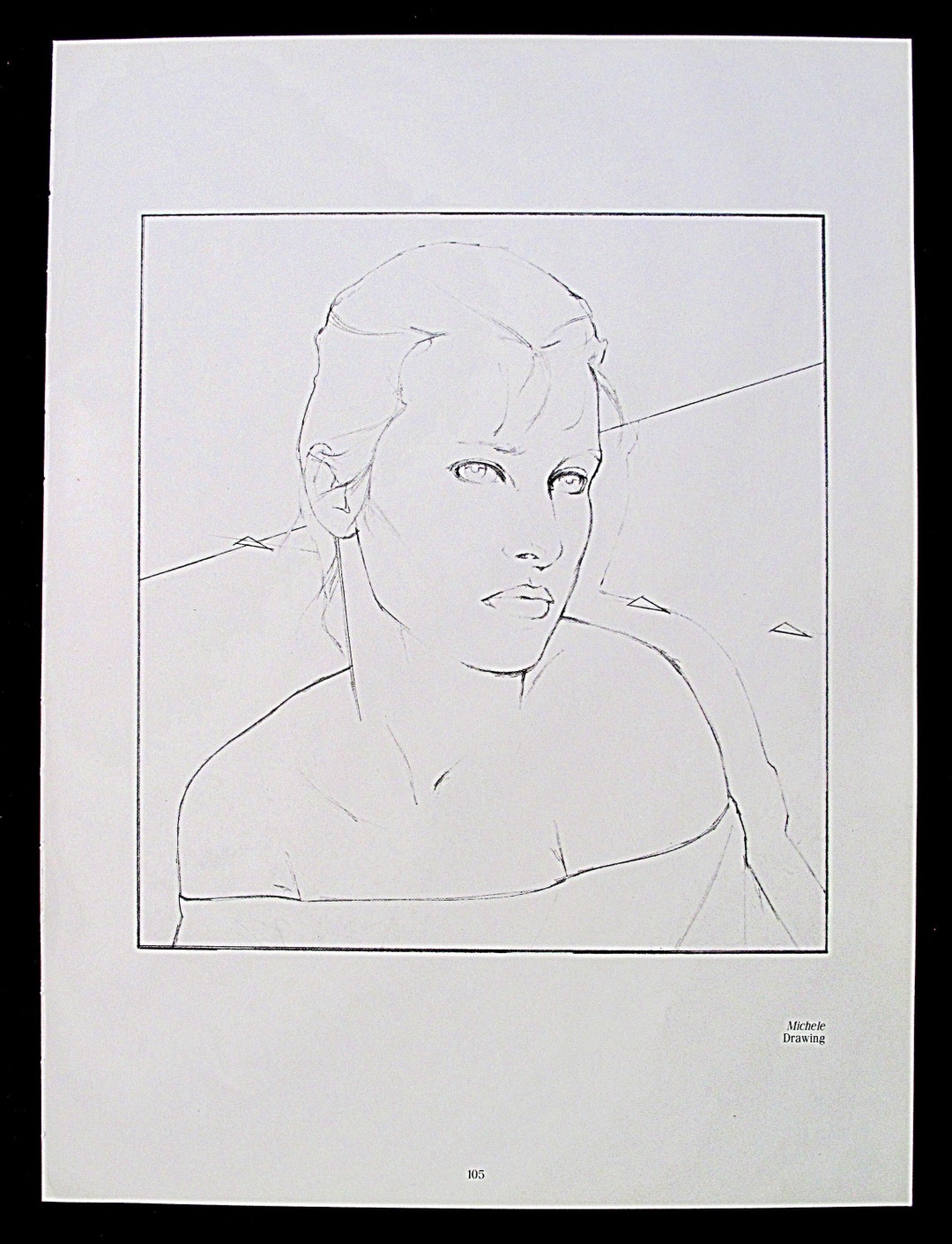 Patrick Nagel Illustration Book Plate Vintage Book Print - Etsy